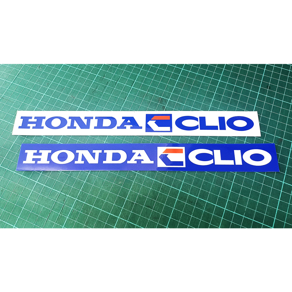 Honda Clio - decal/sticker (rear windscreen) | Shopee Malaysia