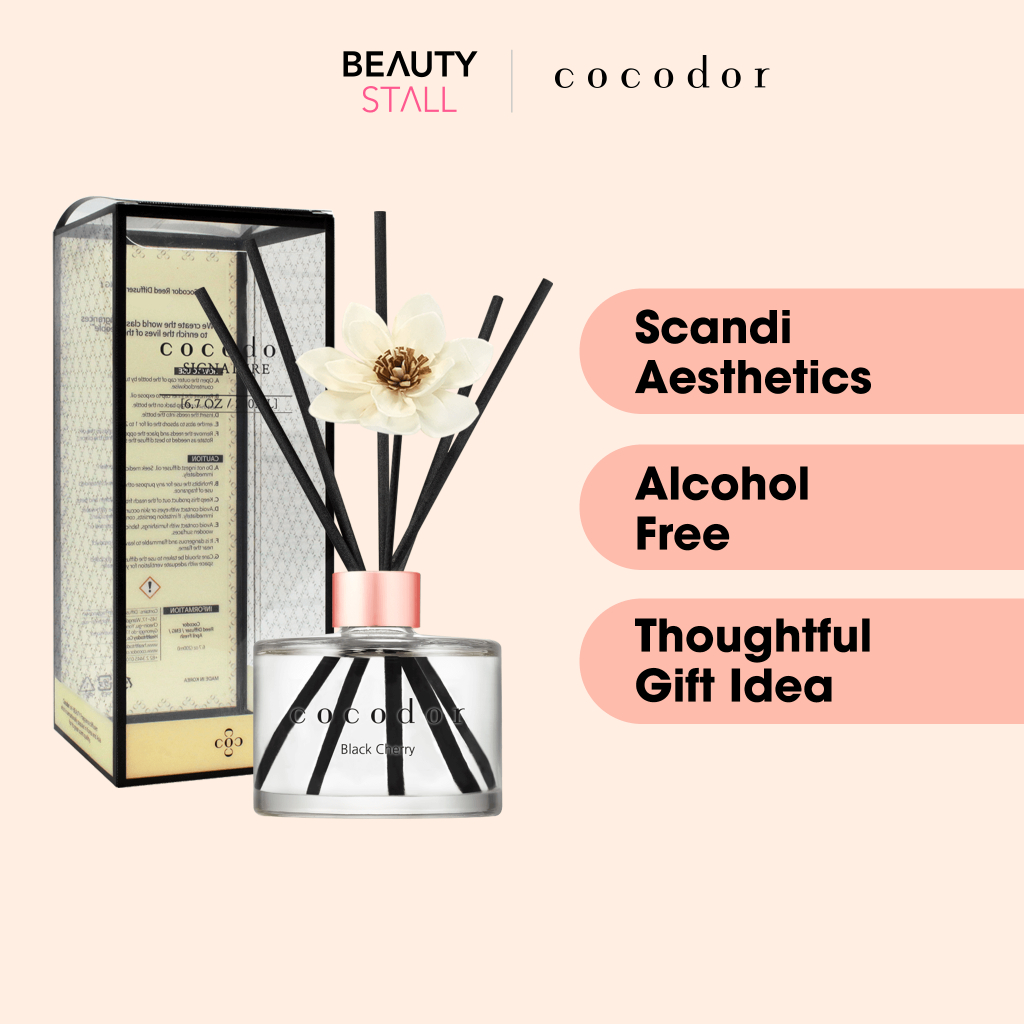Cocodor White Flower Reed Diffuser 200ml - [Alcohol Free]- 8 Flavors ...