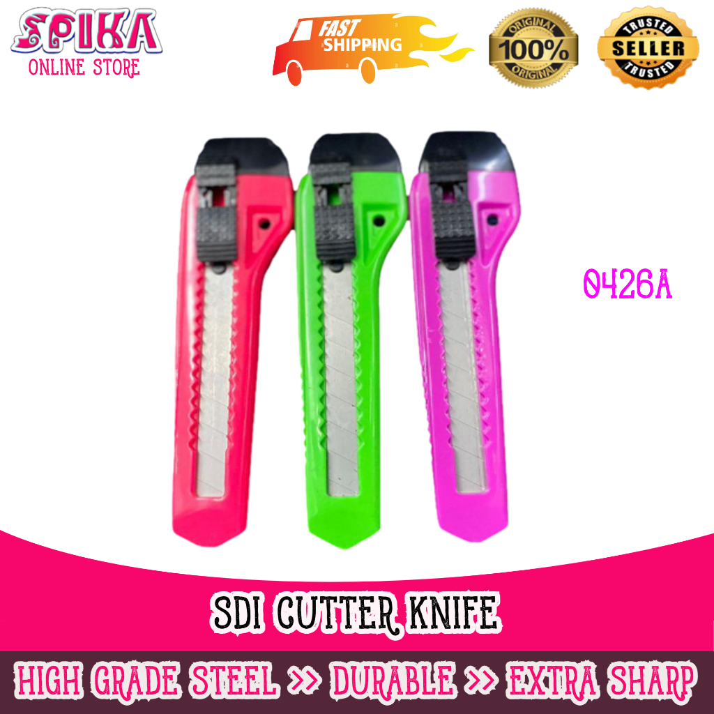 SDI CUTTER KNIFE 1PCS ( RANDOM COLOUR ) | Shopee Malaysia