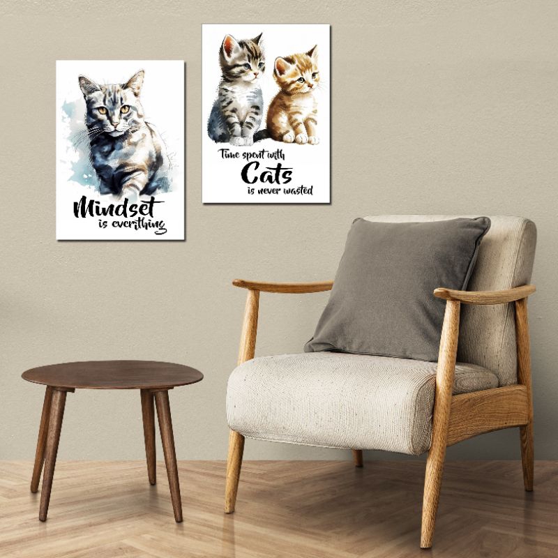 Poster Kucing - MDF Board (Cat Poster) | Shopee Malaysia