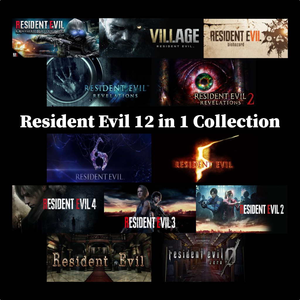 (PC) Resident Evil 12 in 1 Collection [Digital Download] | Shopee Malaysia
