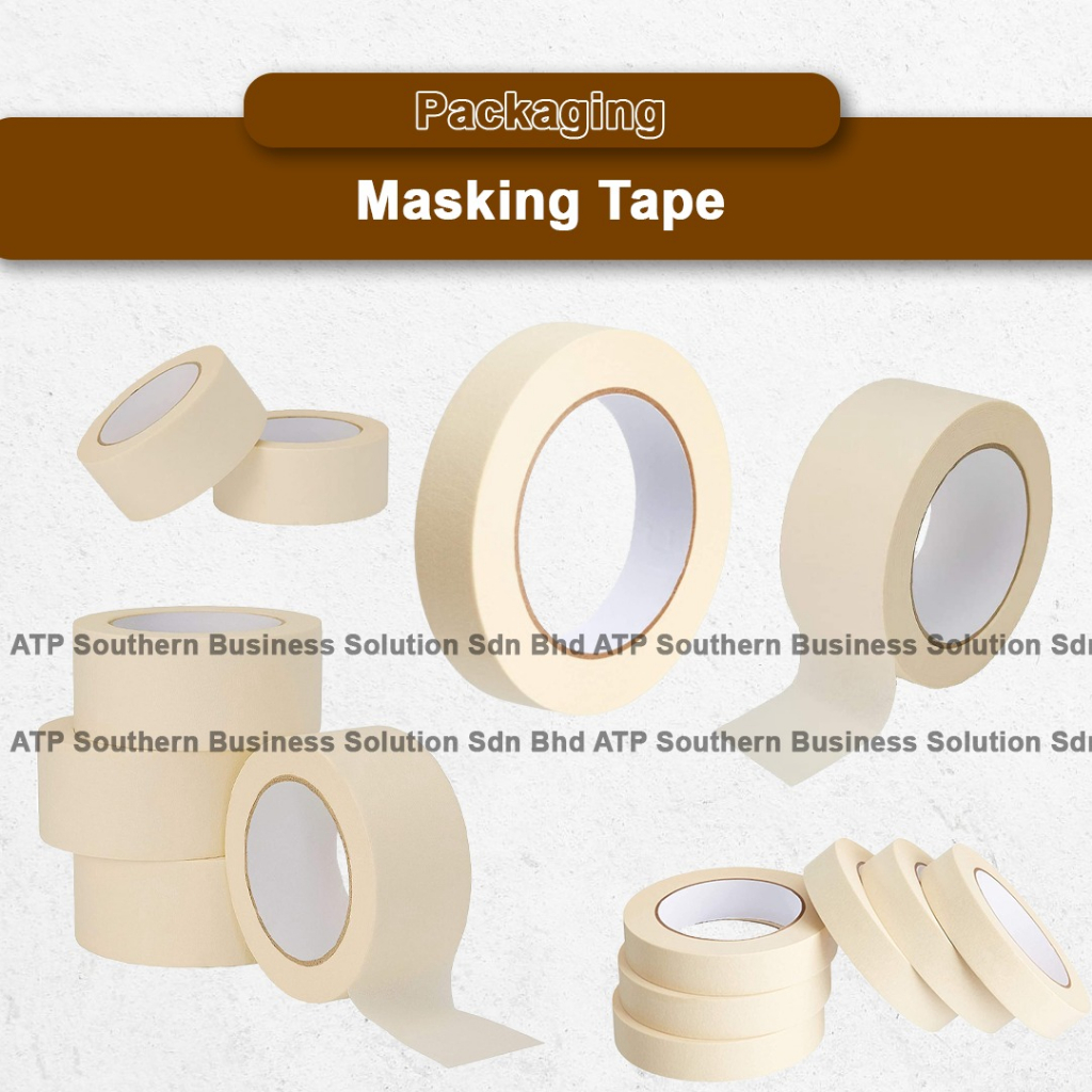 Multifunctional White Masking Tape Easy To Tear Packaging Tape For ...