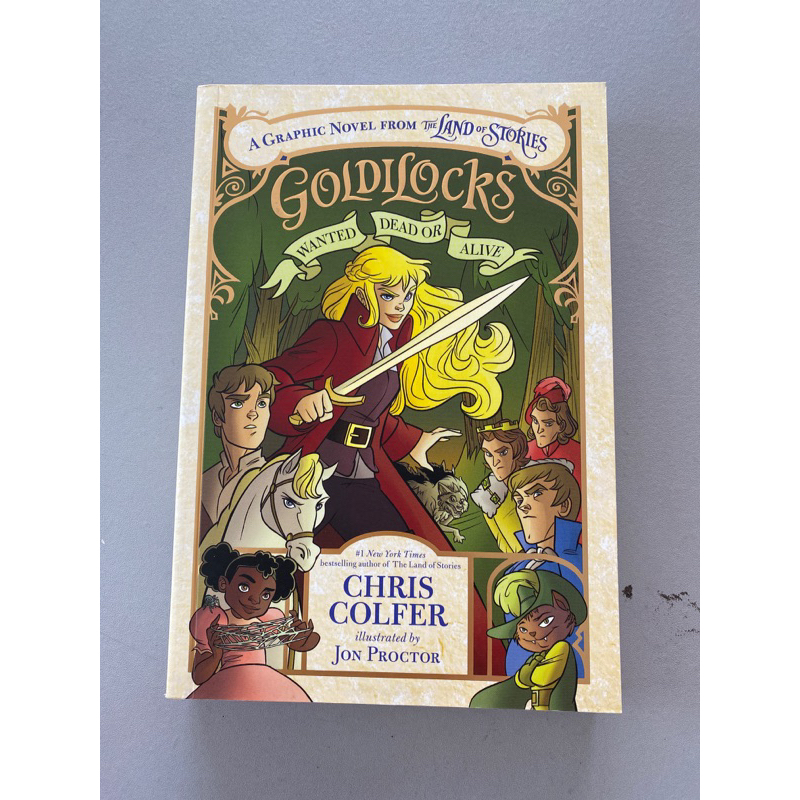 Goldilocks Wanted Dead Or Alive - Chris Colfer 📕 | Shopee Malaysia