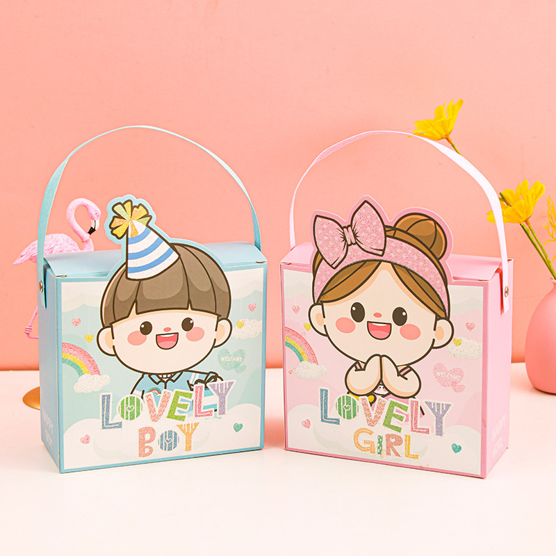 Birthday Goodies Gift Box I Lovely Boy Happy Girl | Shopee Malaysia