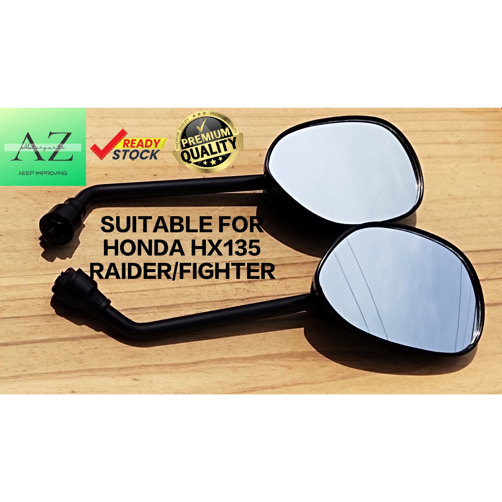 HONDA HX135 RAIDER/FIGHTER SIDE MIRROR | Shopee Malaysia