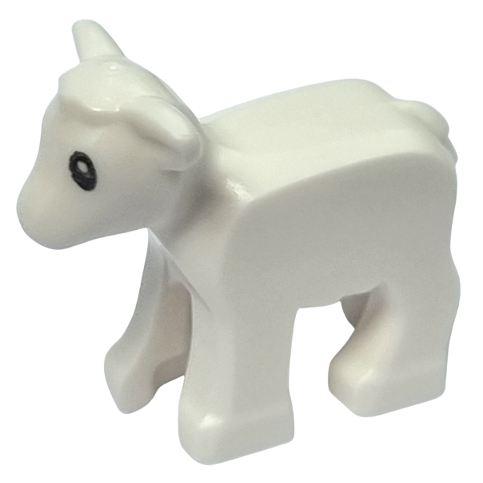 Lego 1569pb01 White Lamb with Black Eyes and White new Genuine Lego ...
