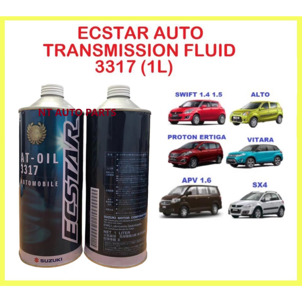 Suzuki ATF 3317 1L Original Imported - Swift/APV/ERV/Vitara/ SX4/Alto ...