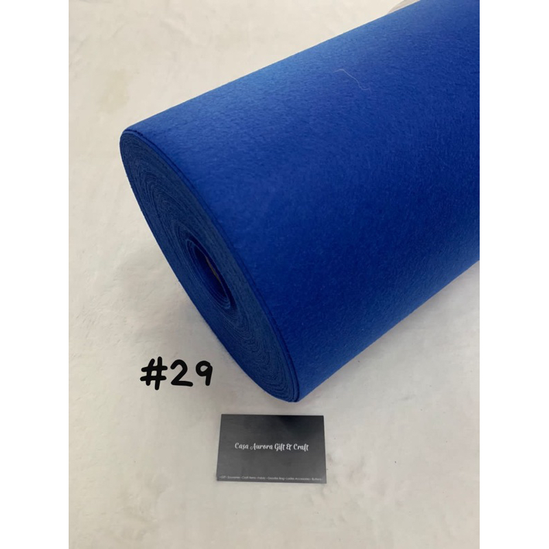 Fabric Felt polyster 1mm size A4 | Shopee Malaysia