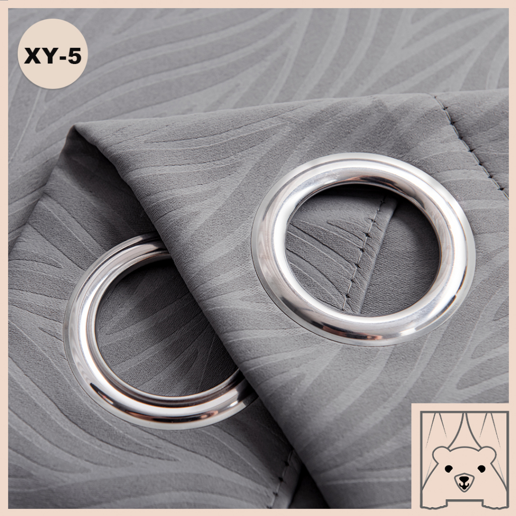 Cozy Bear W100cm【Ready Stock】Leaf Texture /Langsir Blackout/Hotel Fabric/Sunblock Curtain/Block ...