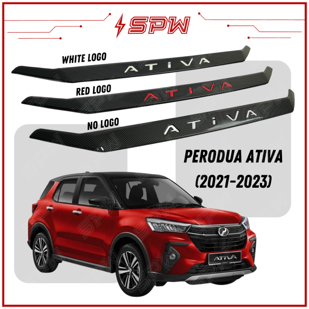 Perodua Ativa (2019-2025) Front Bonnet Guard Front Trunk Protection Lip ...