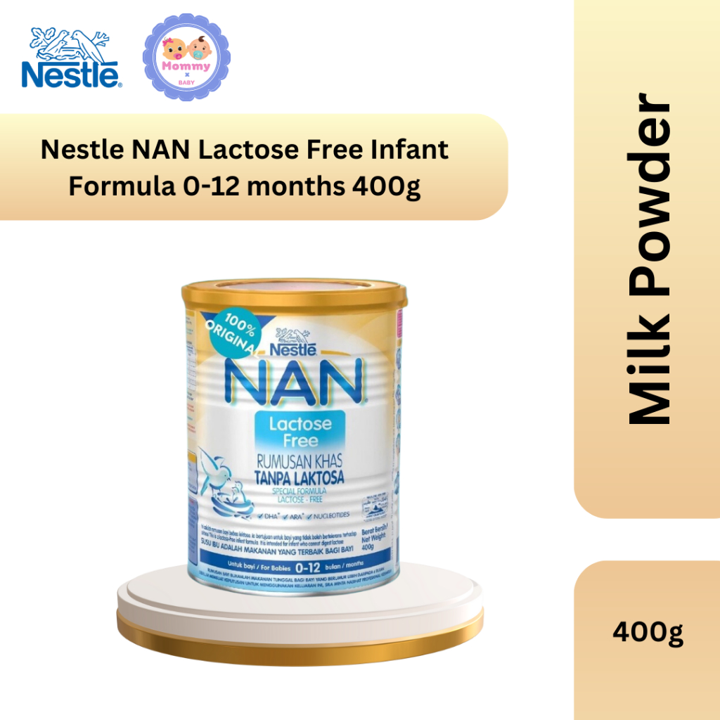 Nestle NAN Lactose Free Infant Formula 0-12 months 400g | Shopee Malaysia