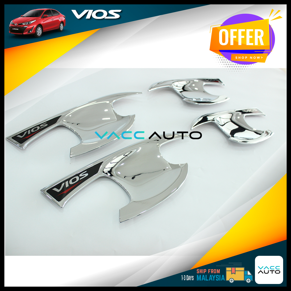 Toyota Vios NSP151 Outer Handle Bowl Chrome Carbon 2019-2023 NSP151 ...