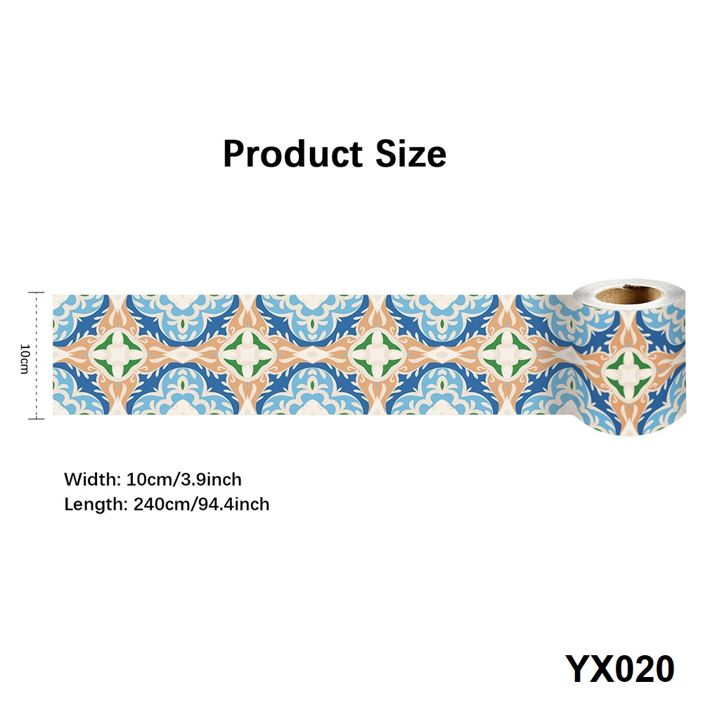 Baseboard Self Adhesive Border Sticker, Waist Line Sticker Baseboard ...