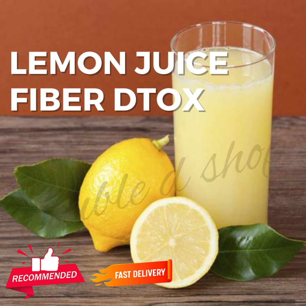 🔥LEMON JUICE FIBER DETOX 💯''DIRECT KILANG'' | Shopee Malaysia