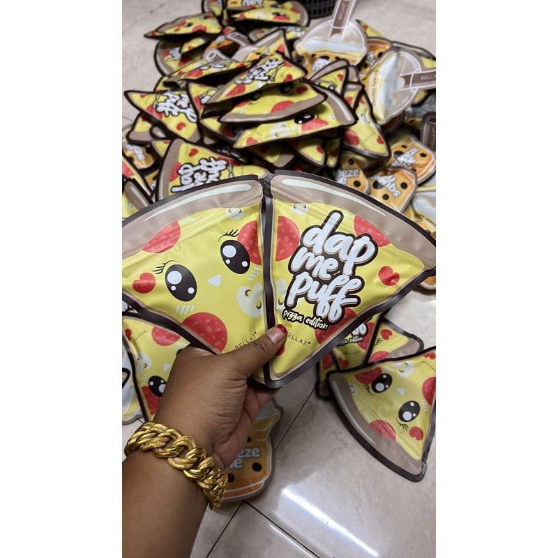 BELLAZ DAP ME PUFF EDITION BENTUK PIZZA 🤍 ORIGINAL HQ | Shopee Malaysia