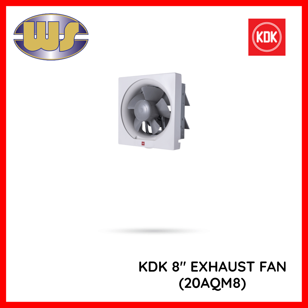 20AQM8 8" KDK WALL EXHAUST FAN | Shopee Malaysia