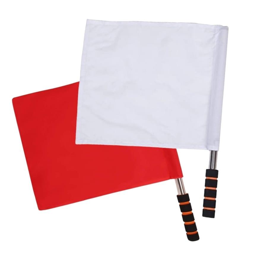 LINESMAN FLAG RED & WHITE SET AERO LF-340 | Shopee Malaysia
