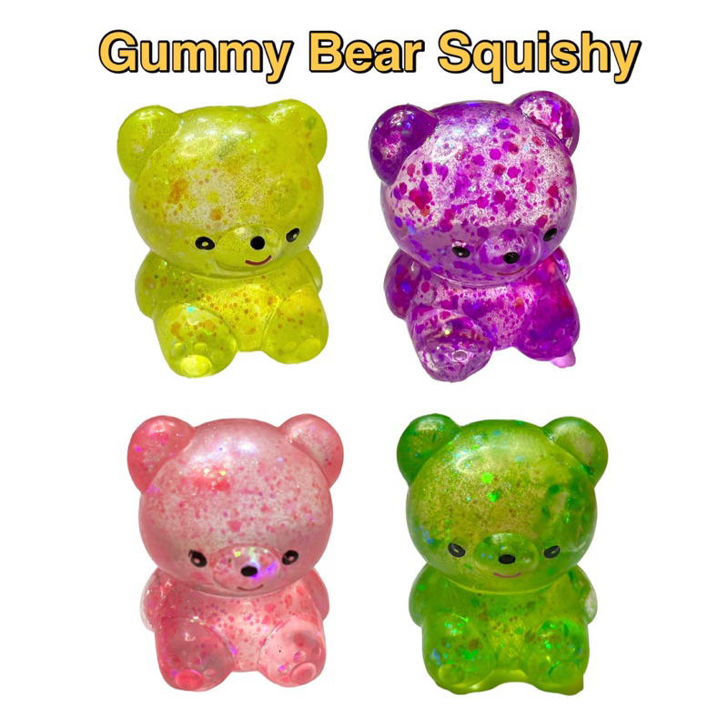 Squeeze the Gummy Bear Squishy - Change back Original Shape Everytime ...