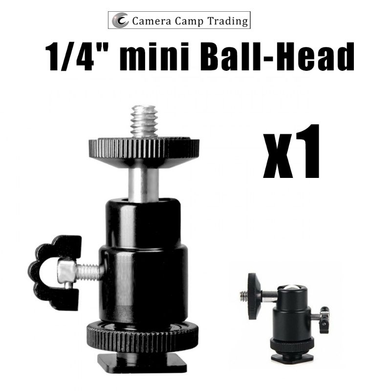 Clip Clamp with Spigot 1/4" Screw for Photography (can support use ...