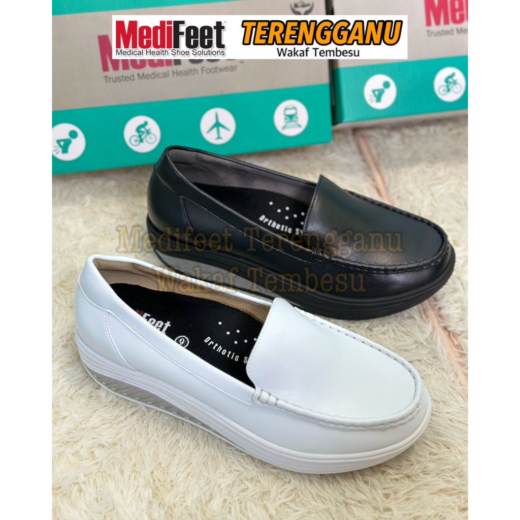 MEDIFEET MS122 SVAGO NURSE SHOES MOCCASIN MEDICAL HEALTH SHOES ( Kasut Kesihatan wanita ...