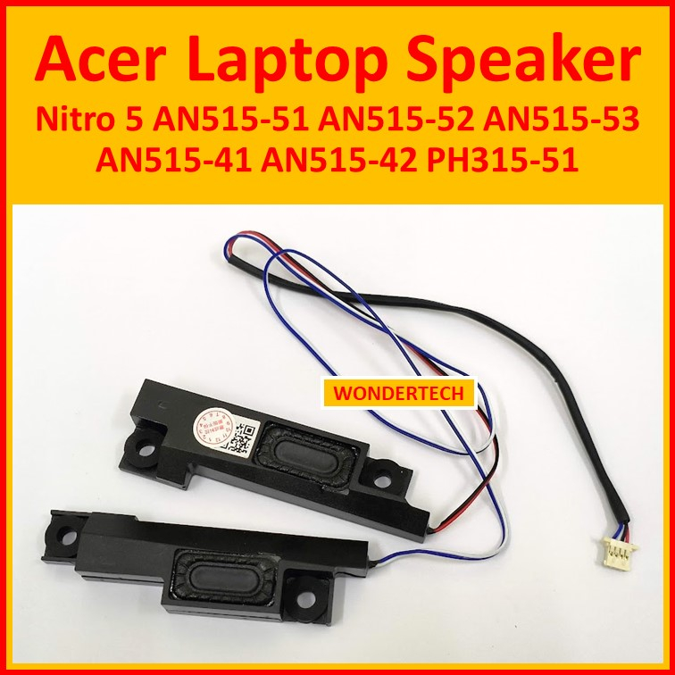 Acer Nitro 5 AN515-52 Laptop Speaker AN515-51 AN515-53 AN515-41 AN515 ...
