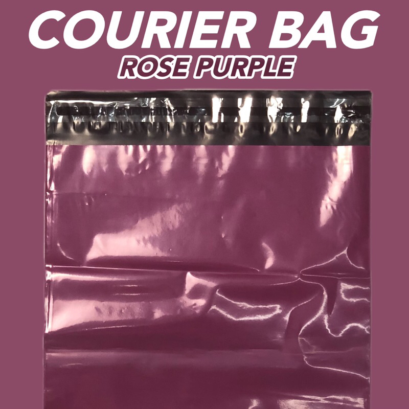 ROSE PURPLE COURIER BAG (100pcs)Courier Bag Parcel Bag Packaging Bag ...