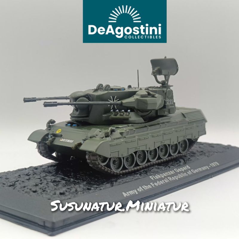 DeAgostini Combat Tanks #30 | Flakpanzer Gepard | Army of the Federal ...