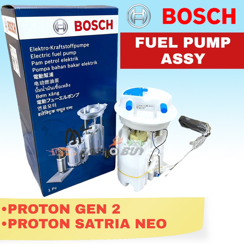 100% ORIGINAL BOSCH FUEL PUMP ASSY - PROTON GEN 2 GEN2 / SATRIA NEO ...