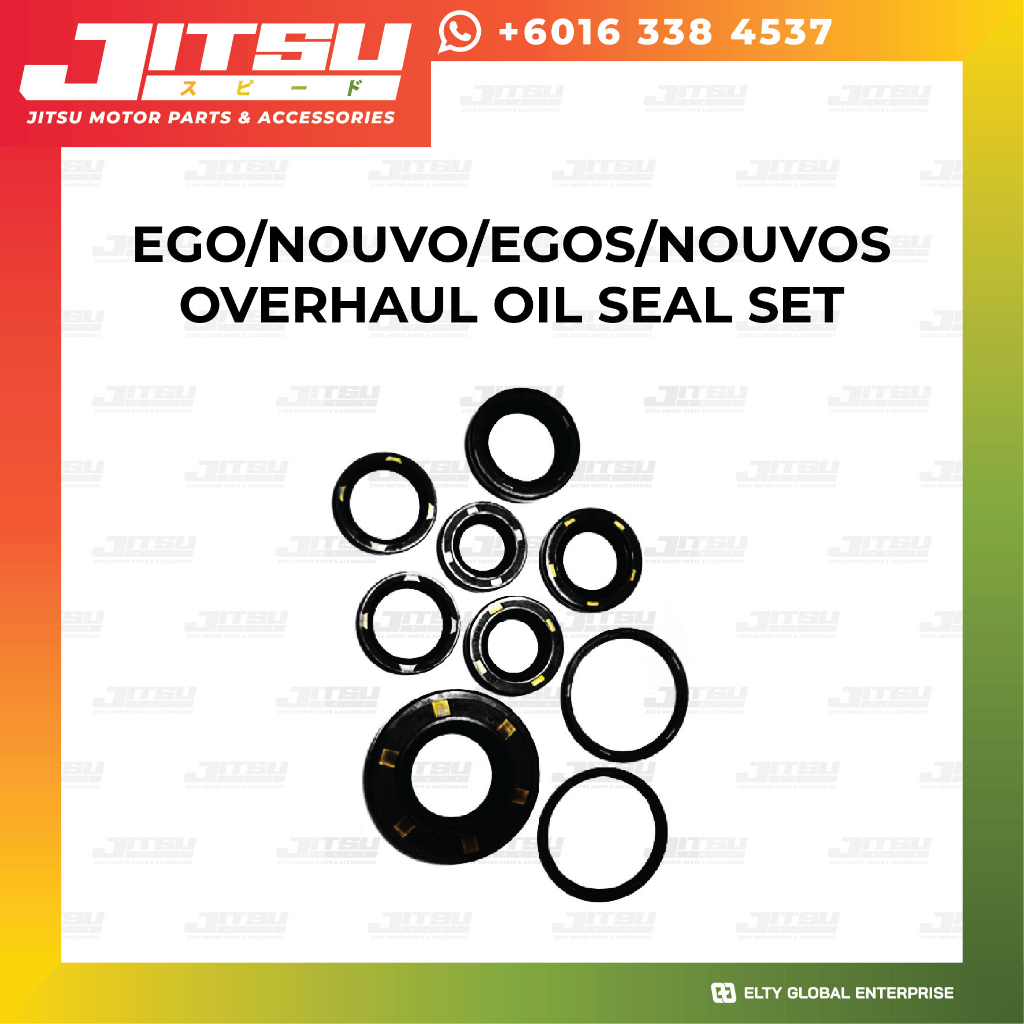 Overhaul Oil Seal Set YAMAHA EGO NOUVO EGOS NOUVOS Over Haul Set Minyak ...