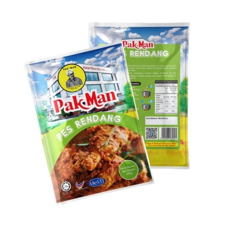 Pes Rendang Pak Man Mudah Cepat Sedap | Shopee Malaysia