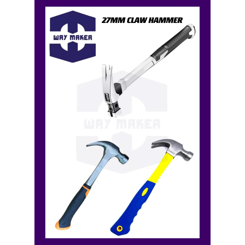 [READY STOCK] [FIESTO / NAVATO / KINMON] - HEAVY DUTY CLAW HAMMER WITH ...