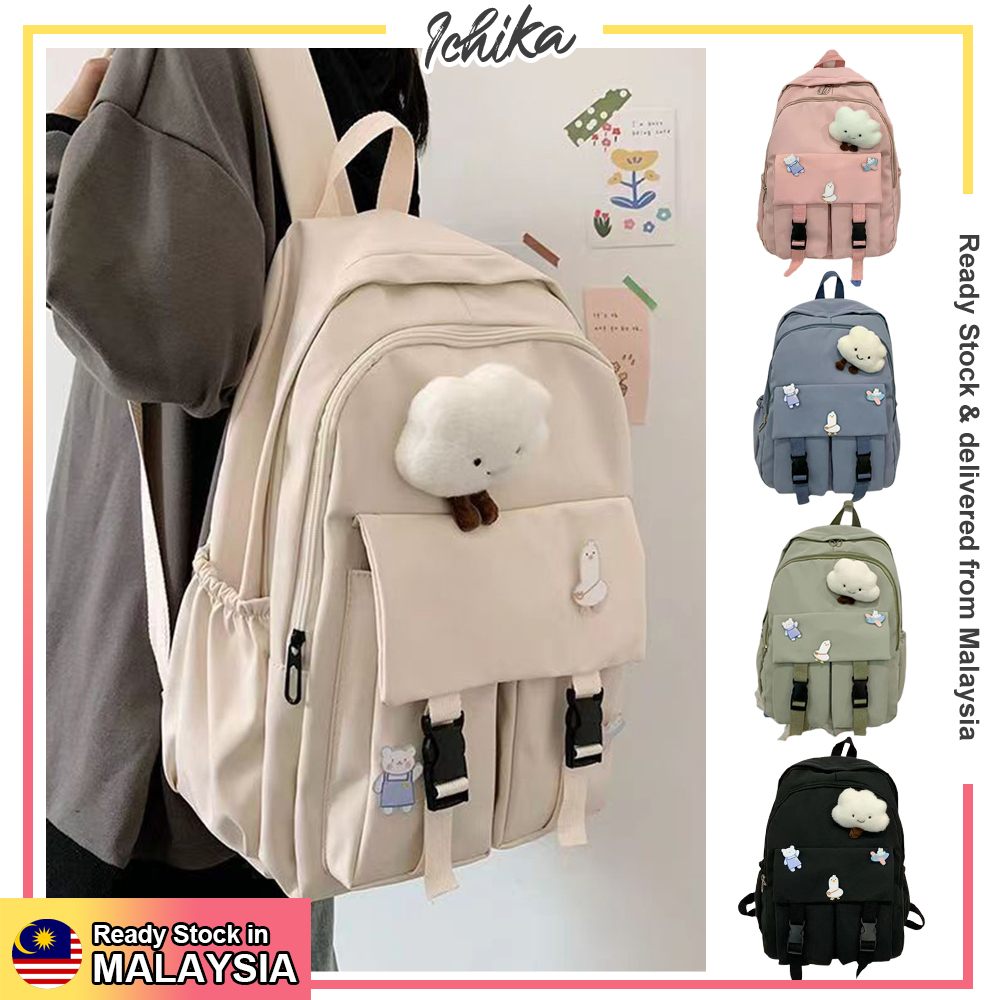 [MYSIA READY STOCK][1SIZE][CELESTE Backpack School bag female large ...