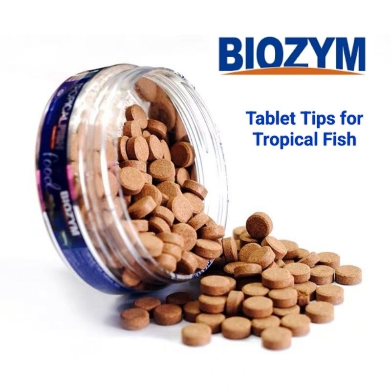 BIOZYM Tropical Fish Food Tablet BD101 110g (150ml) | Shopee Malaysia