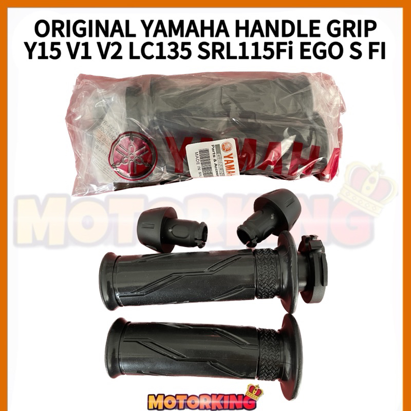 ORIGINAL YAMAHA HANDLE GRIP FULL SET YAMAHA Y15 V1 V2 LC135 SRL115FI ...