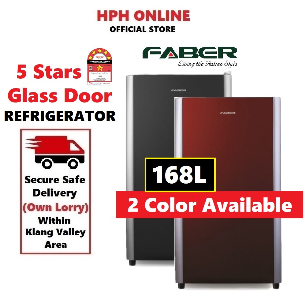 Faber 1-Door Fridge Refrigerator (168L) Frigor 168 Single Door Peti ...