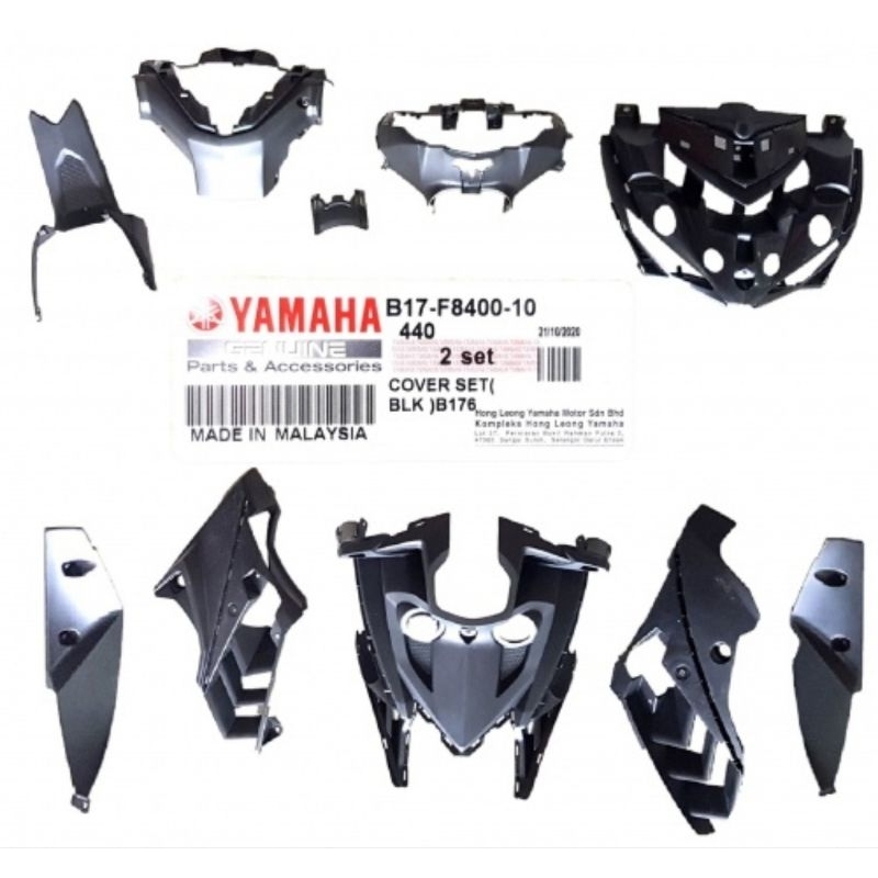 YAMAHA INNER COVER Y15ZR V1 V2 LC135 V4 G COVER SET 100% ORIGINAL HLY B17 | Shopee Malaysia