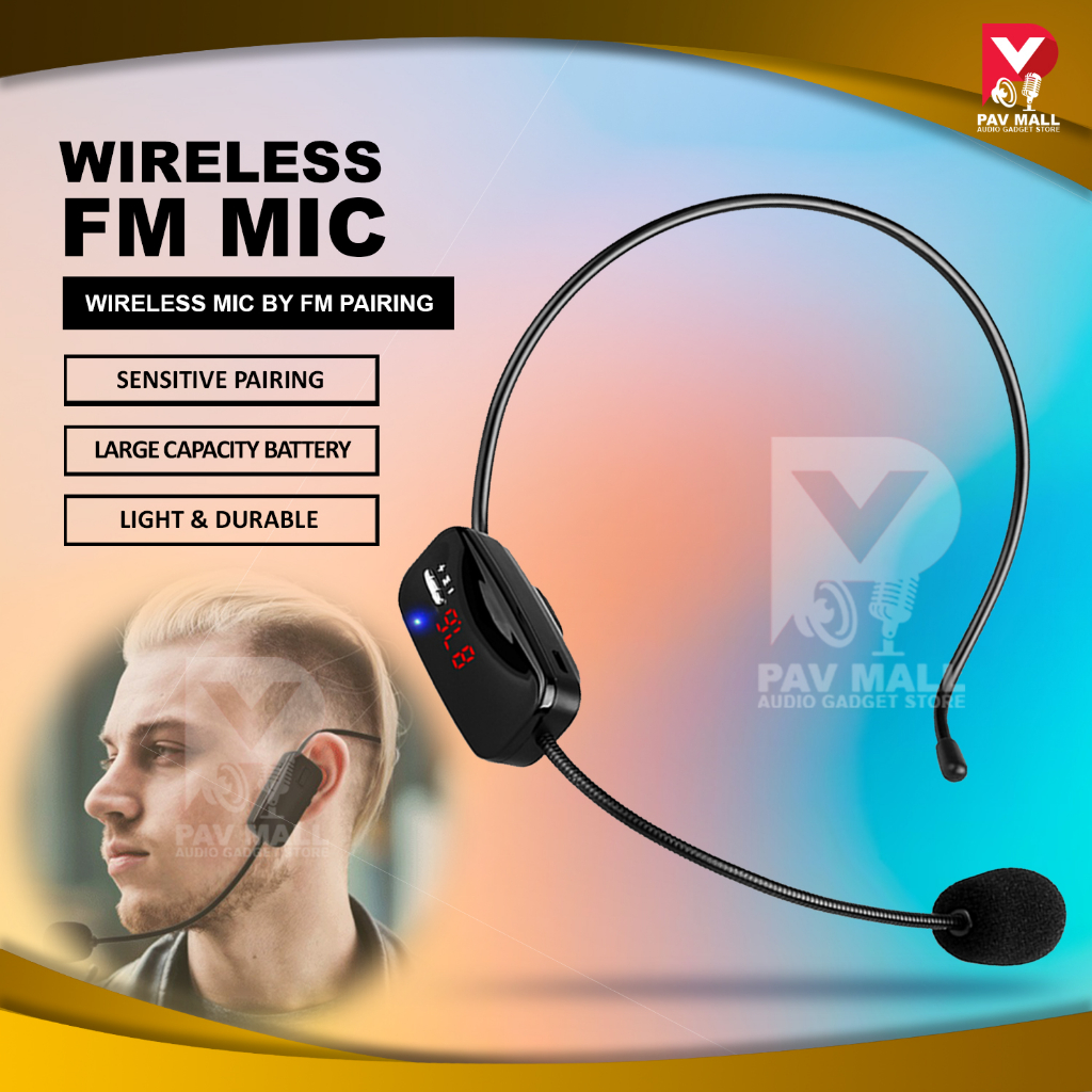 Wireless FM Microphone for Rolton Voice Amplifier ( Microphone Only ...