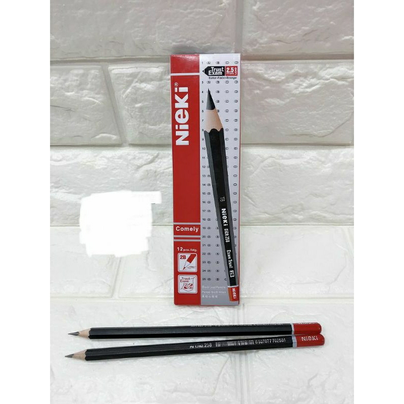 Exam Grade Nieki 2B Pencil 258 12's (1 box) | Shopee Malaysia