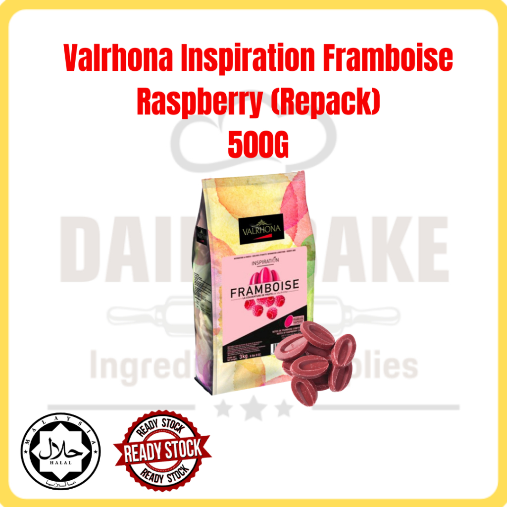 Valrhona Inspiration Framboise Raspberry 500G (Repack)/Ingredients ...
