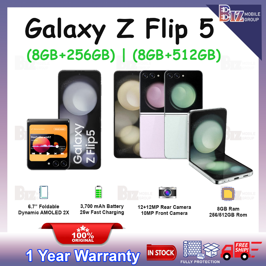 Samsung Galaxy Z Flip 5 / Samsung Z Flip 5 | Original Samsung Smart ...