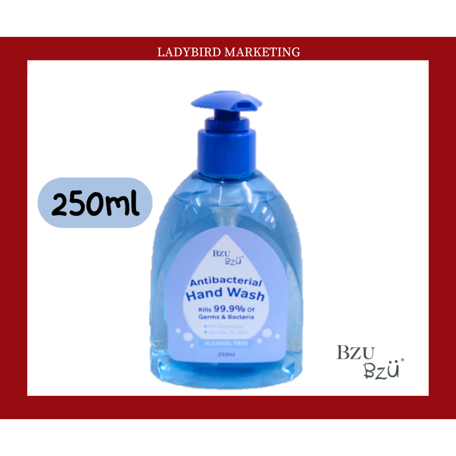 BZU BZU Antibacterial Hand Wash 250ml / Sabun Basuh Tangan | Shopee ...