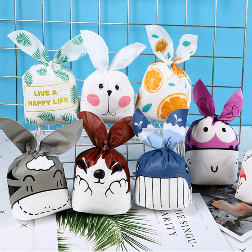 【50pcs 】M size 13.5x22cm Cute Goodies Opp Bag Doorgift Cookies ...