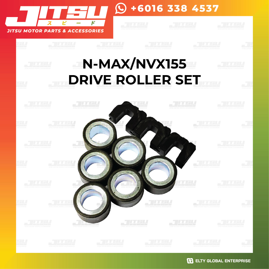 Genuine Drive Roller Set YAMAHA NMAX N MAX N-MAX NVX155 NVX 155 Roller ...