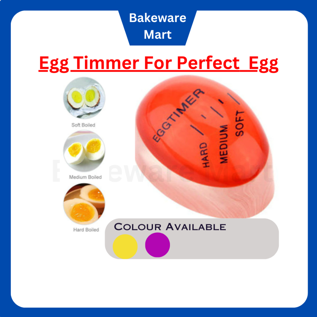 Egg Timer Kitchen Tools Color Changing Resin Temperature Cooking Soft ...
