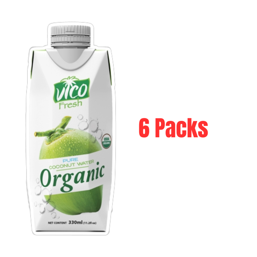 VICO FRESH 100% Fresh Organic Coconut Water 330ml - Prisma Pack ...