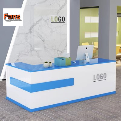 INS Modern Counter Kaunter Cashier Reception Front Desk With Drawer ...