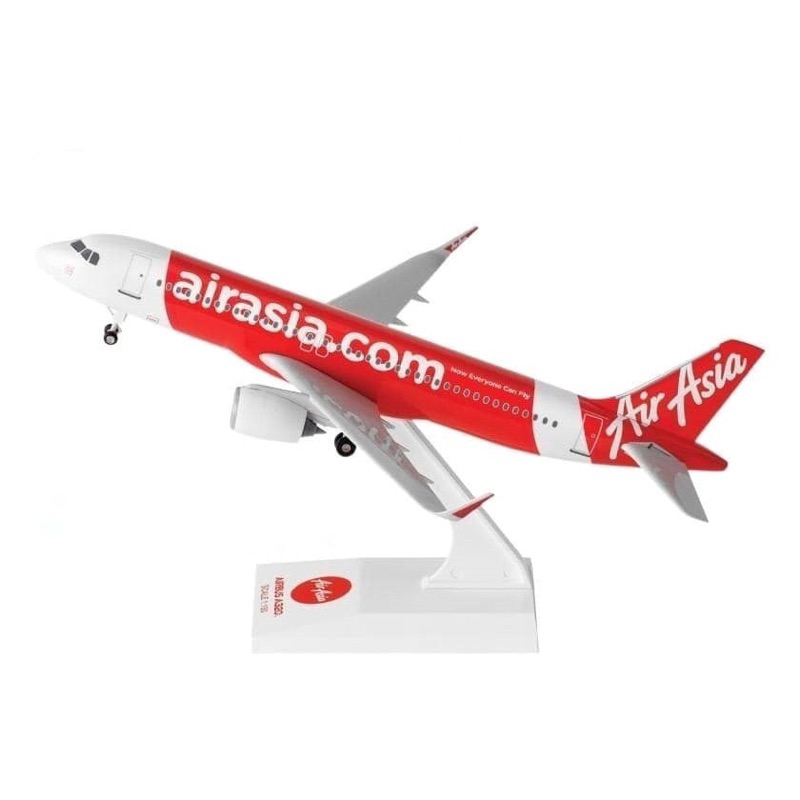 AirAsia A320 NEO Aircraft Model 25cm | Shopee Malaysia