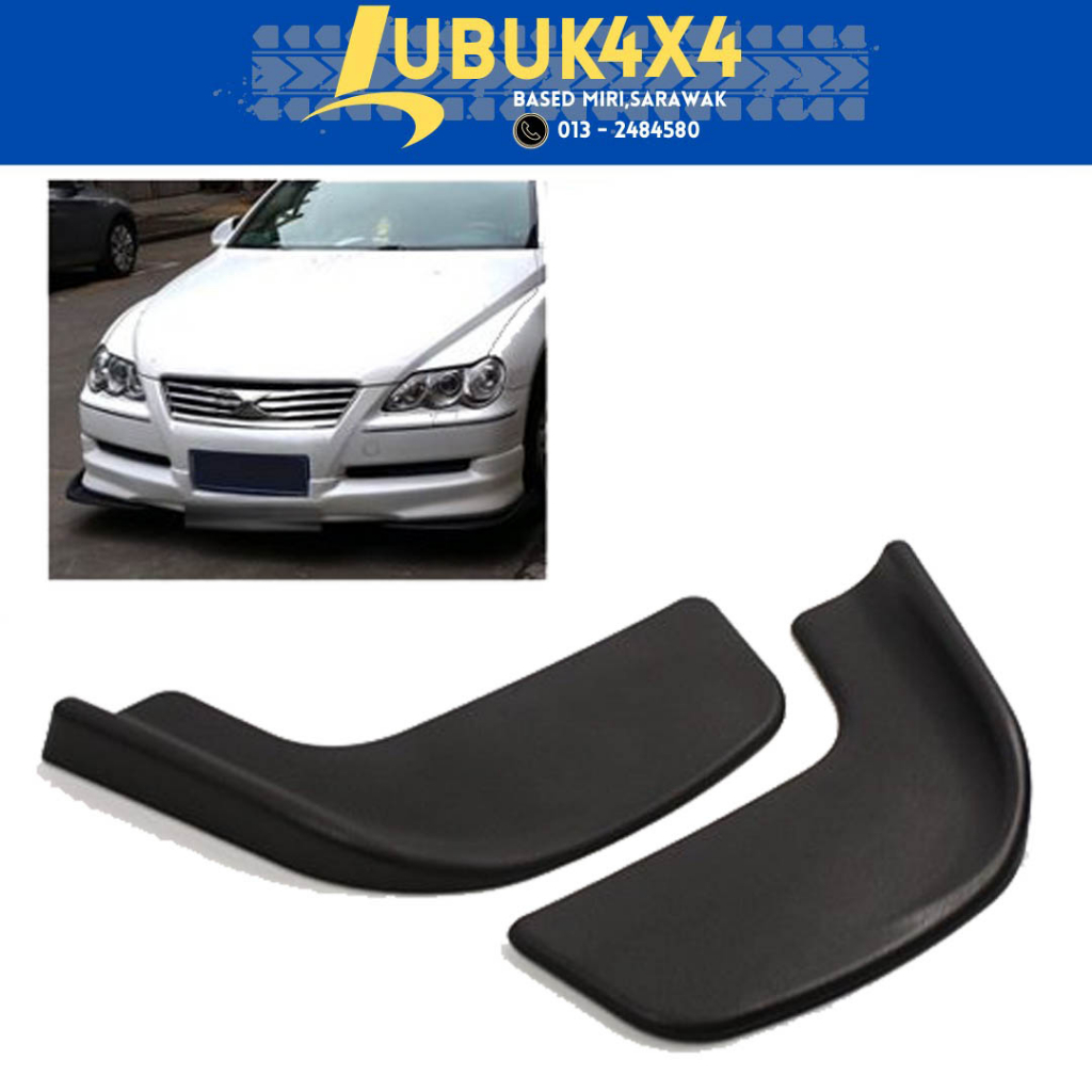 Splitter Universal PU Front Bumper Diffuser Skirt Lip [SET] | Shopee ...