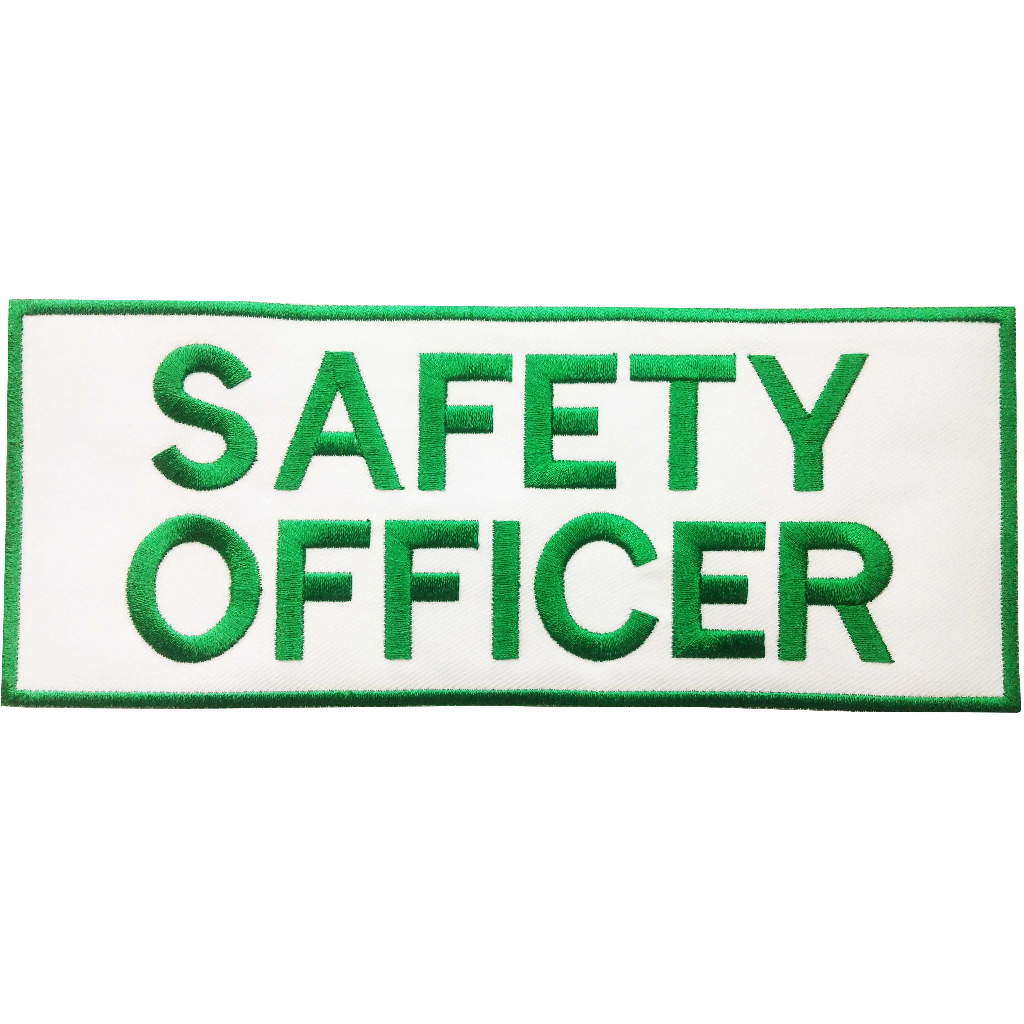 Embroidery Logo Badge Patches On for Safety Coverall & Jacket - Logo ...