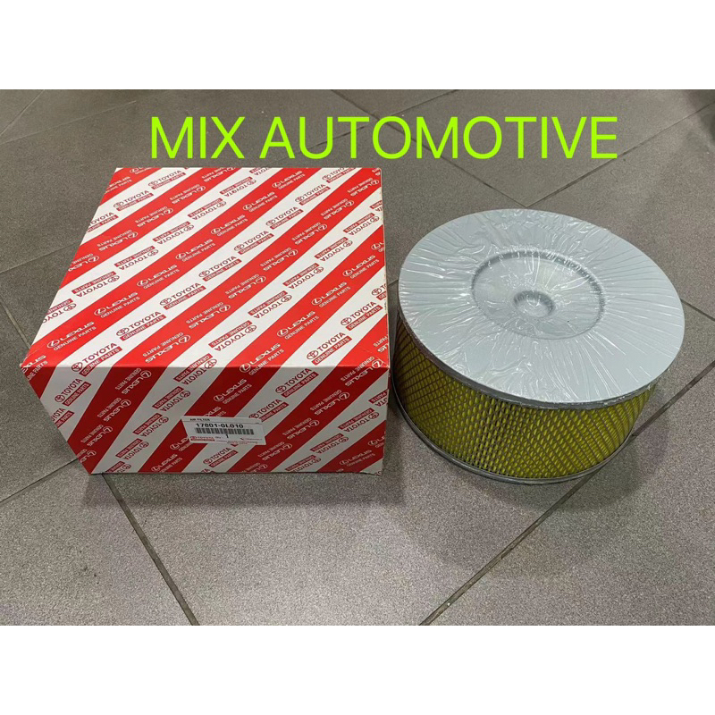 100% Original Toyota Engine Air Filter Cleaner 17801-0L010 Hilux SR ...